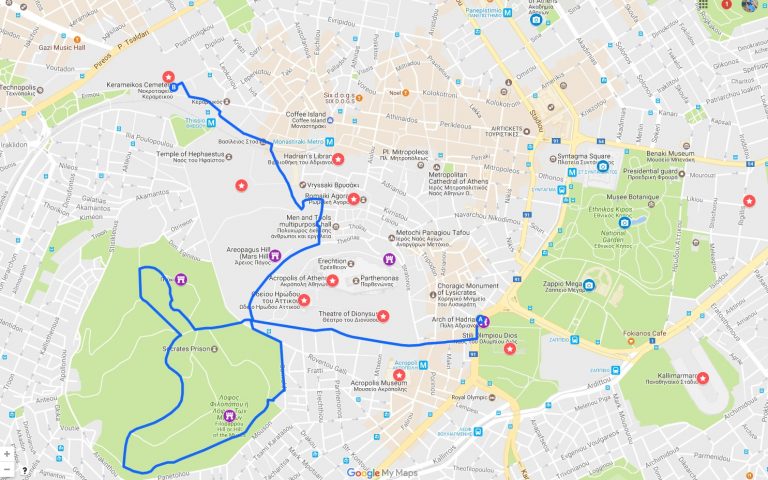 A Walking Route To See Ancient Athens For Free