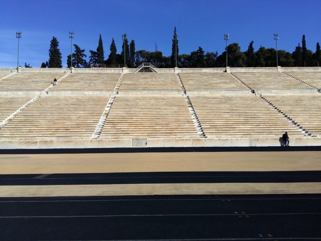 The Panathenaic Stadium in Athens Greece
