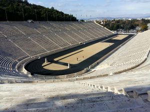 The Panathenaic Stadium in Athens Greece