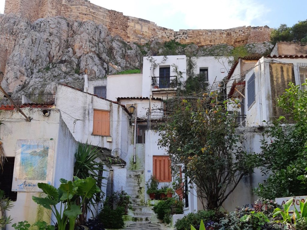 Anafiotika in Athens Greece - A quaint village under the Acropolis