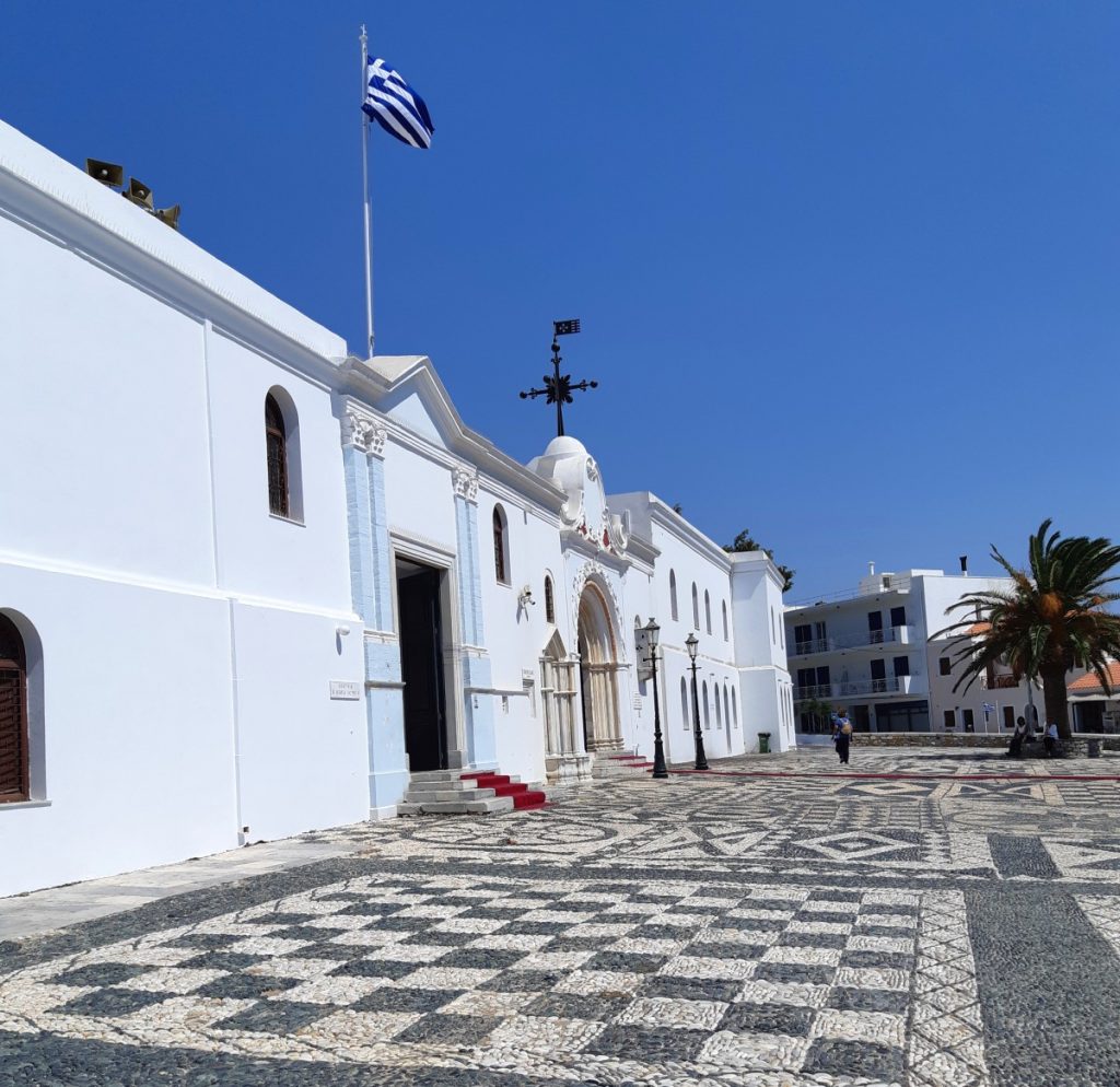 Our Lady of Tinos Church of Miracles - Tinos Island Greece