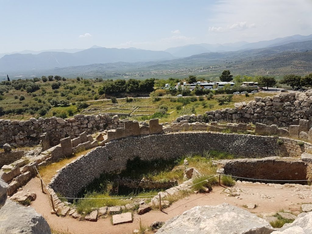 The UNESCO Site Of Ancient Mycenae In Greece