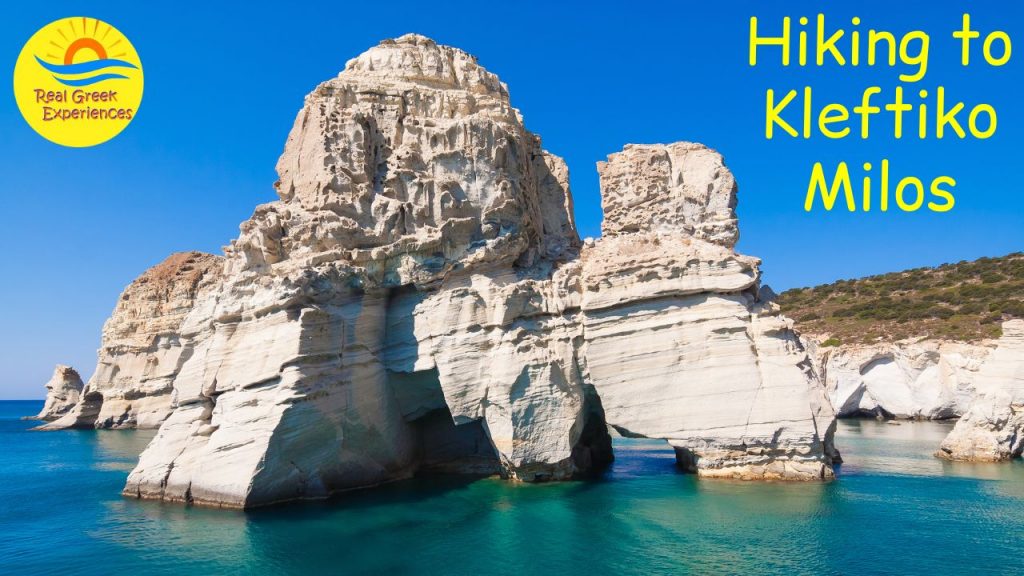 Hiking To Kleftiko Bay In Milos Greece