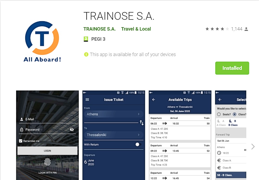 How to book a train ticket in Greece in 2022