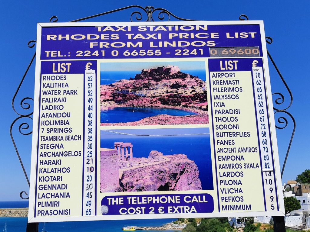 How To Get Around Rhodes - Bus, Car, Taxi, Tours, Cruises And More