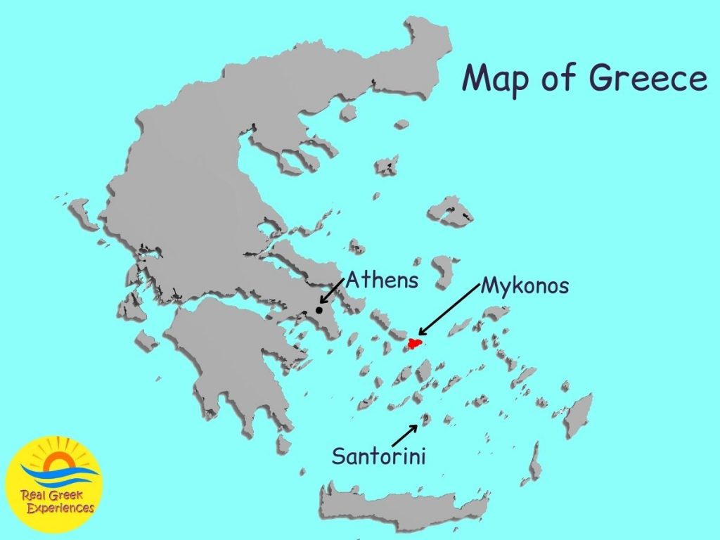 Where Is Mykonos - Greek Island Guide