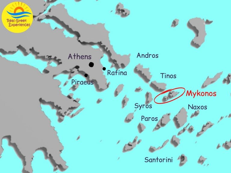 Where Is Mykonos - Greek Island Guide