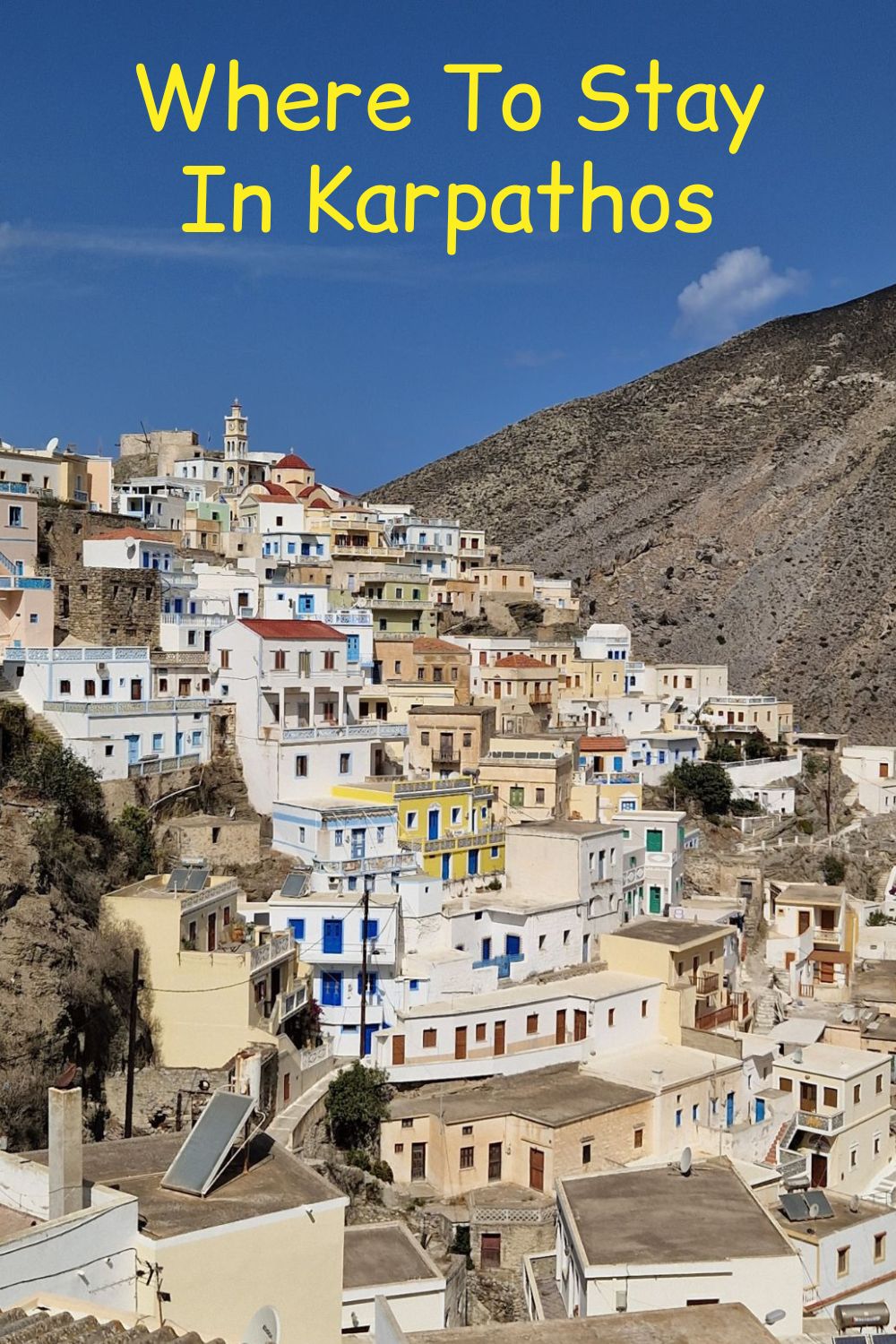 Best Areas To Stay In Karpathos Greece For Any Traveler!