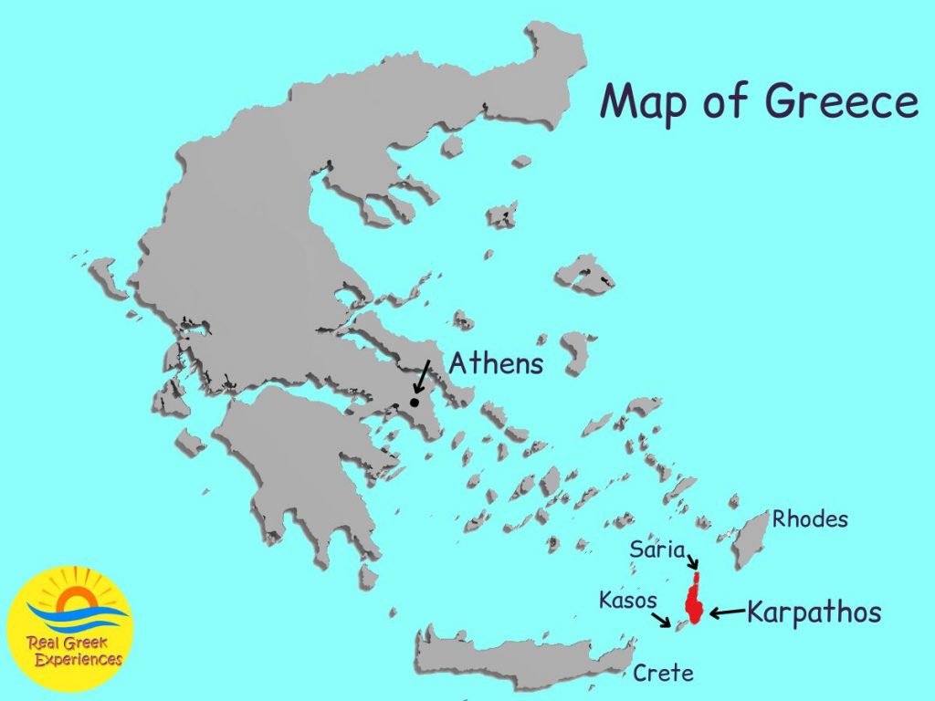 Where Is Karpathos Island Greece - Map And Basic Information