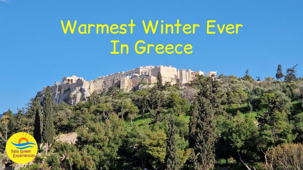 Winter 2023-2024 The Warmest On Record For Greece